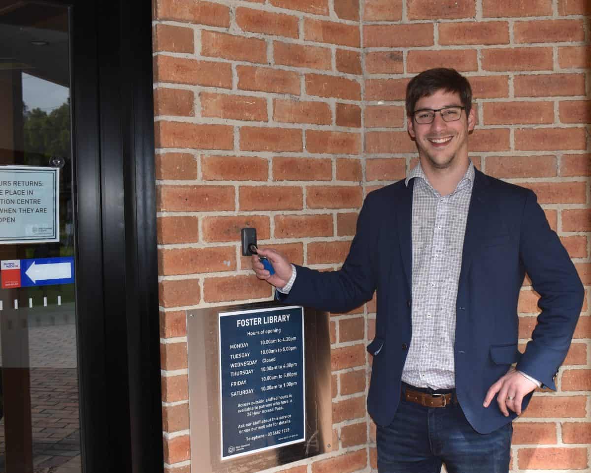 Foster Library now open all day and night - Foster Community Online