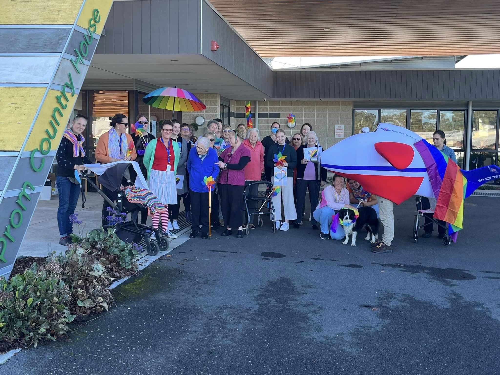 Foster Health Precinct pride walk to celebrate Diversity and Inclusion
