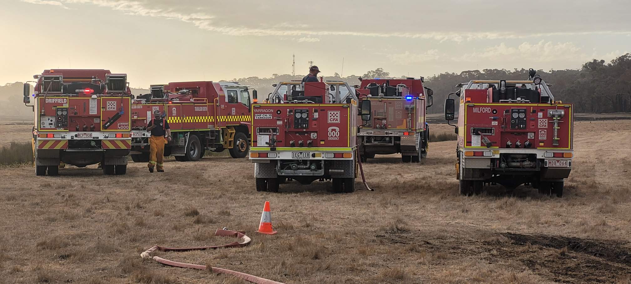 Local fire crews lend a hand - Foster Community Online