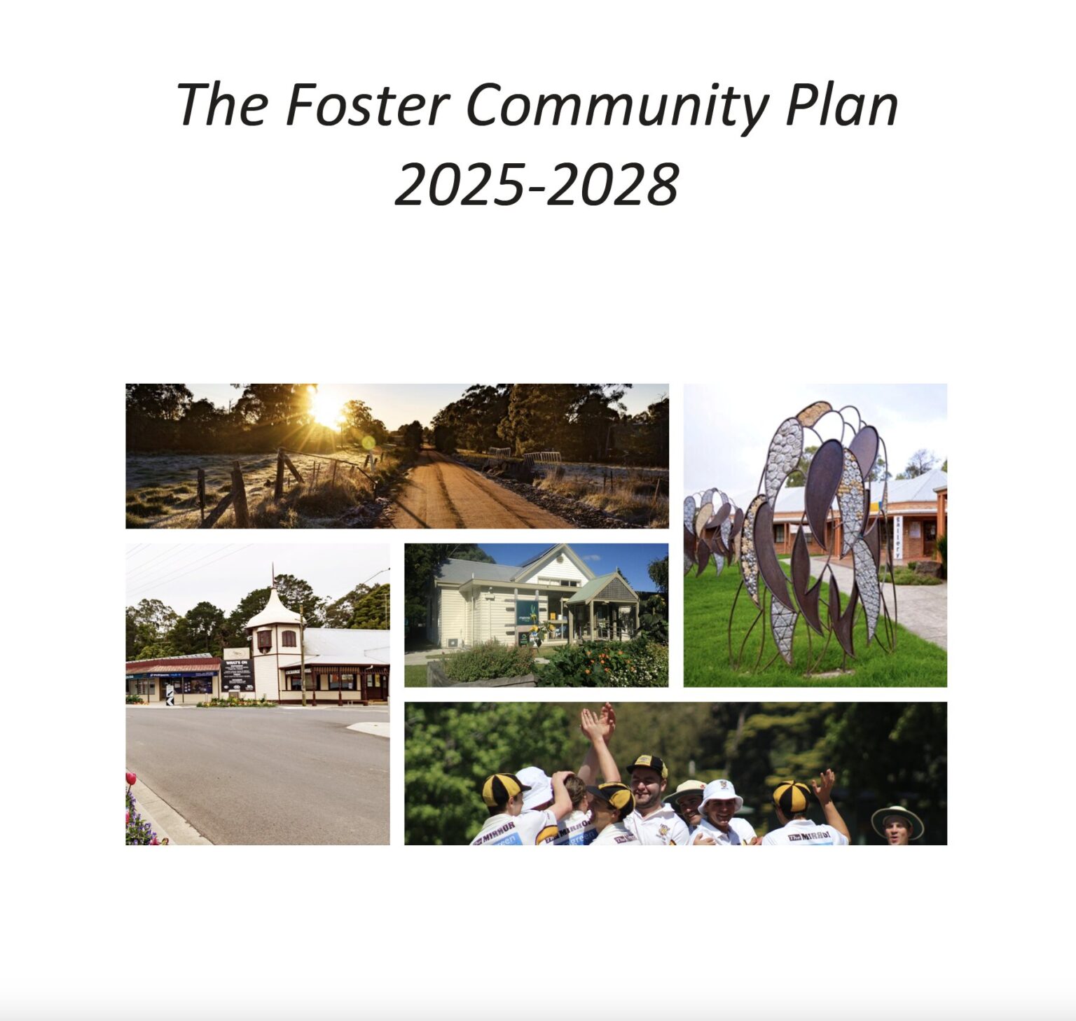 Download the Foster Community Plan 2025-2028 - Foster Community Online